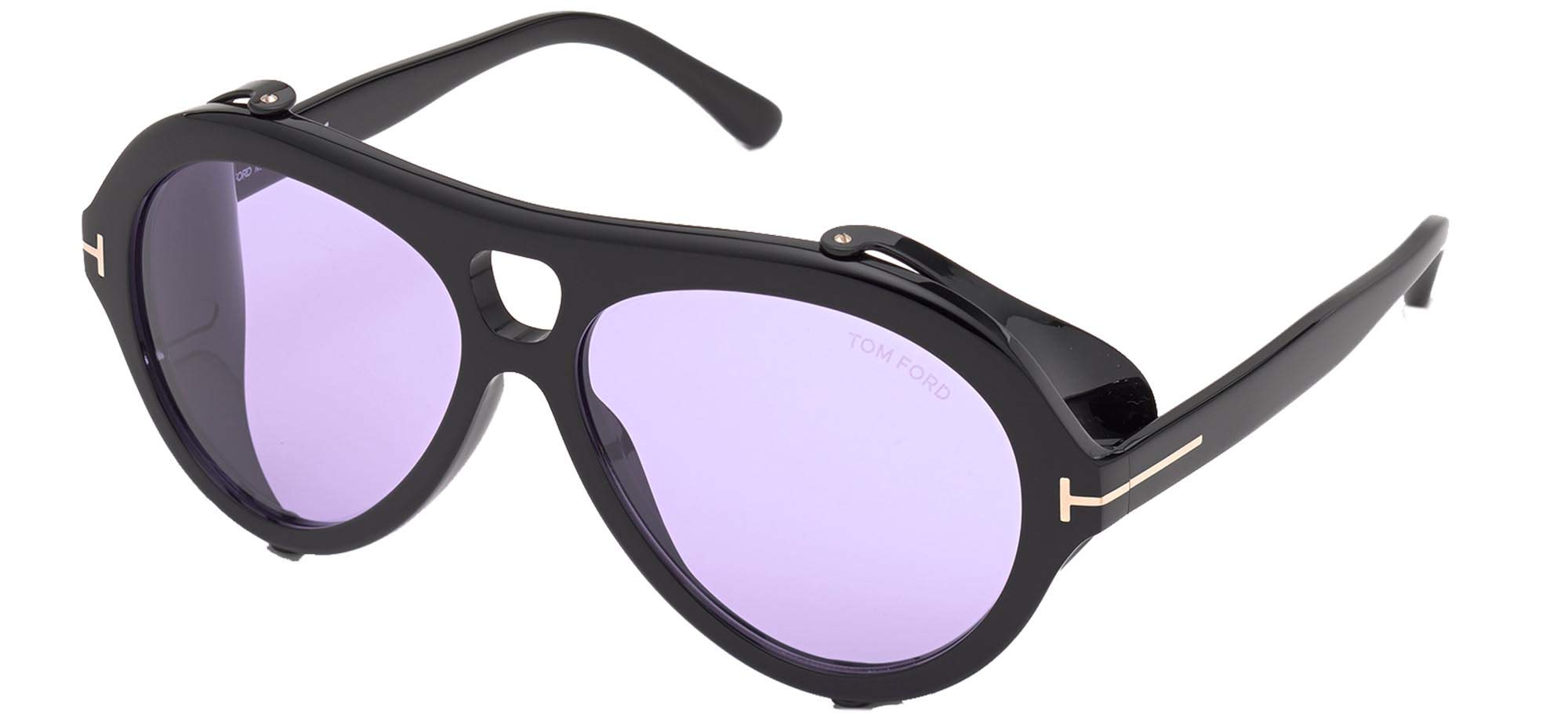 Tom Ford NEUGHMAN FT 0882 Shiny Black/Violet 60/15/145 men Sunglasses