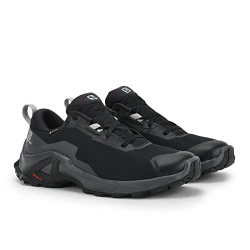 Salomon X Reveal 2 Gore-TEX Hiking Shoes for Men Climbing, Black/Magnet/Quiet Shade, 8
