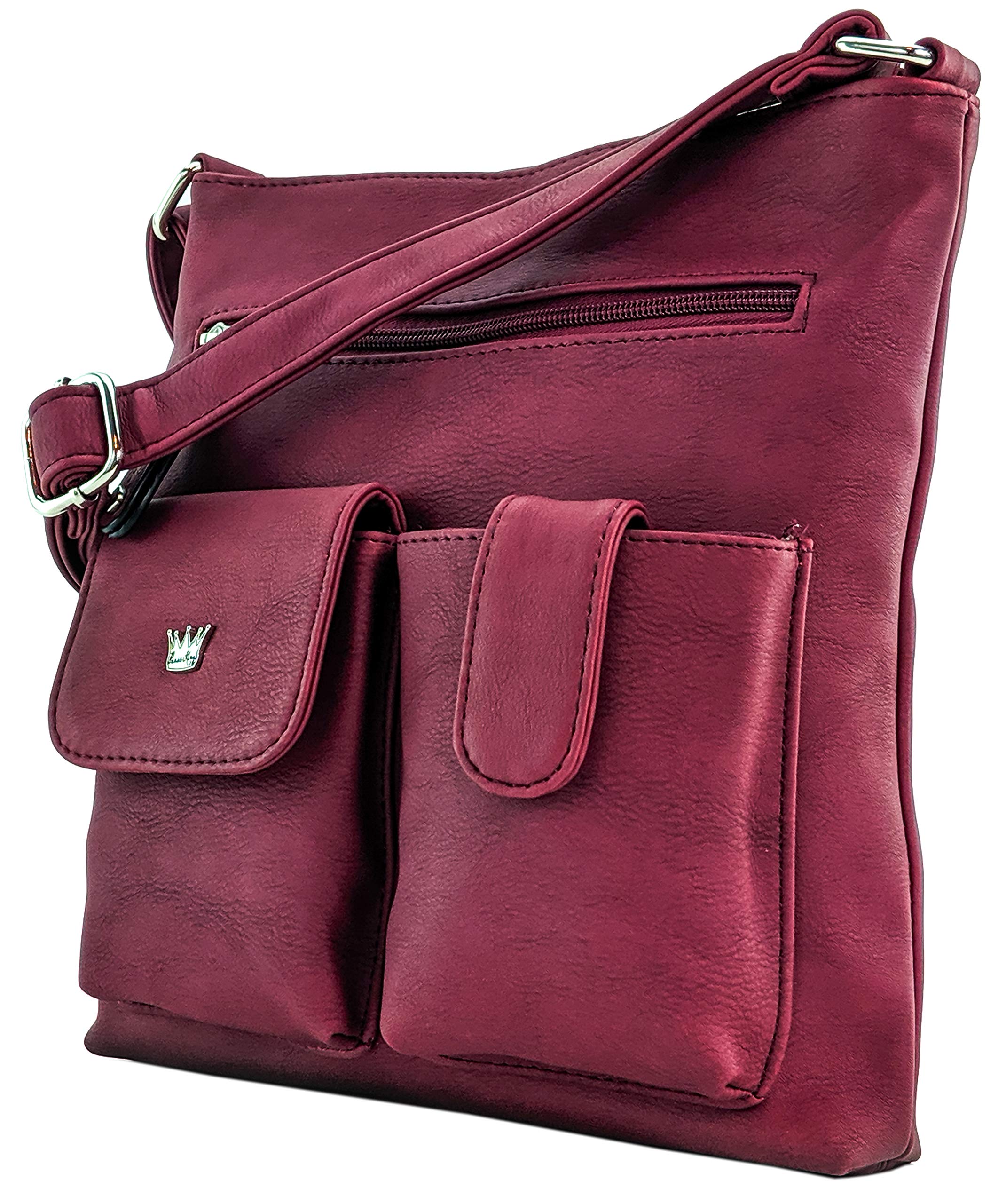 Purse King Colt Red Concealed Carry Handbag