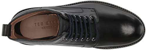 Ted Baker Men's Derby Combat Boot, Black, 12
