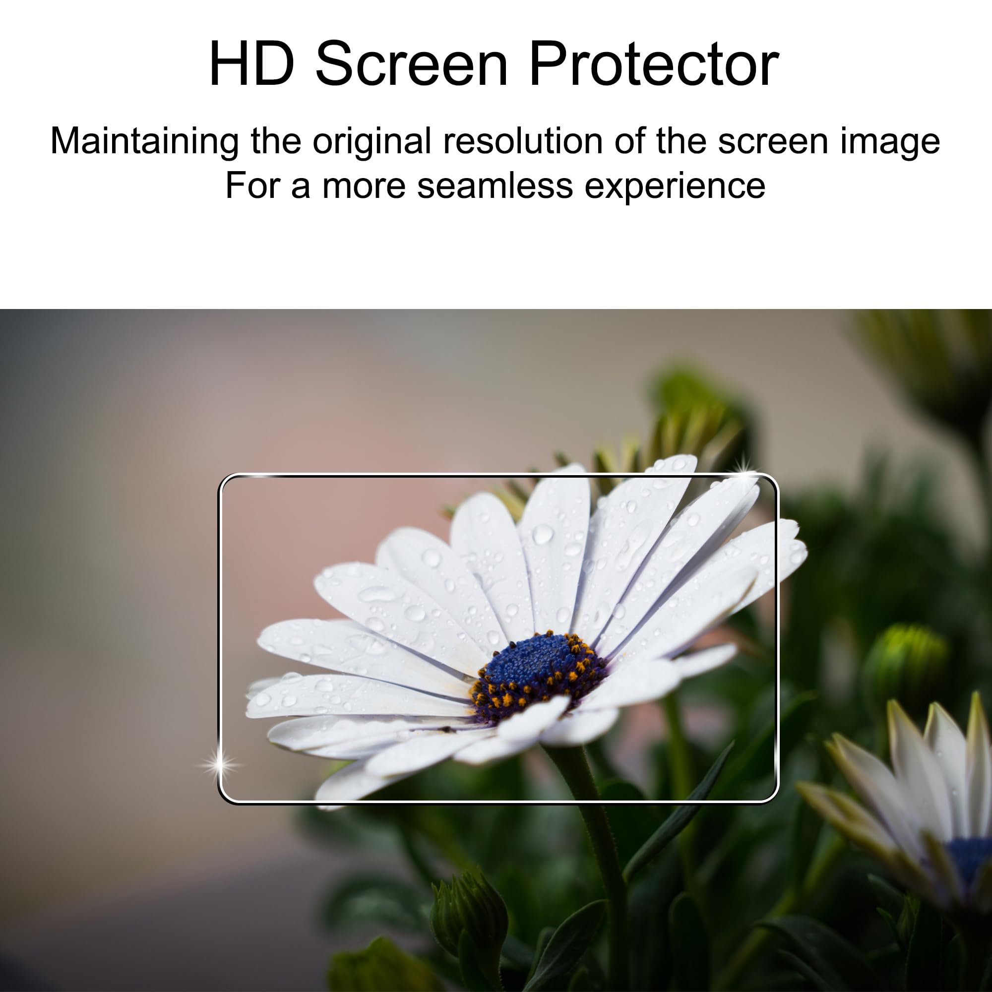 Suttkue for DJI Osmo Action 4 screen protector Tempered Glass flim &Camera Lens Protector Tempered Glass,High Definition Clear,Case Friendly(2+2+2 pack)