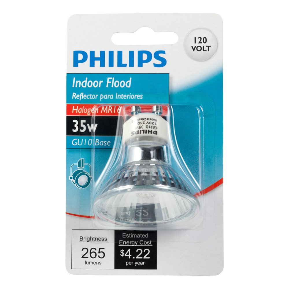 Philips LED Philips 415737 Indoor Flood 35-Watt MR16 GU10 Base Light Bulb