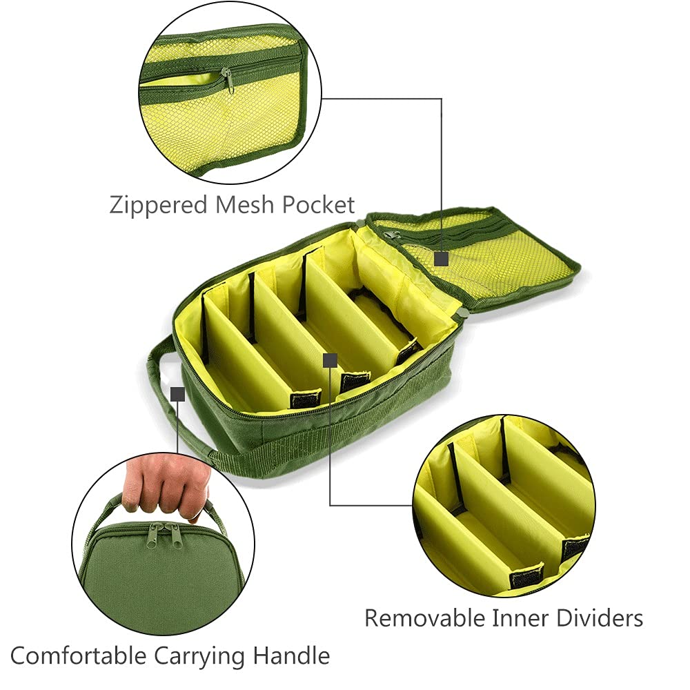 UXZDX CUJUX Fishing Reel Accessory Bag Handbag Adjustable Fishing Line Storage Bag for Bait Storage Bag