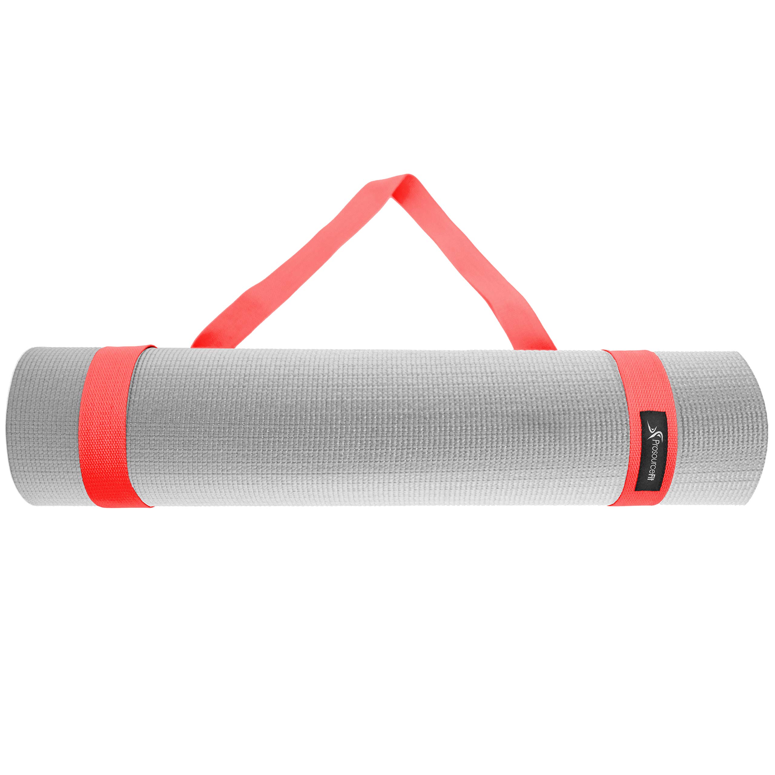 ProsourceFit Yoga Mat Carrying Sling, Easy Adjustable Carry Strap 60” Long Cotton (5 Colors to Choose From)