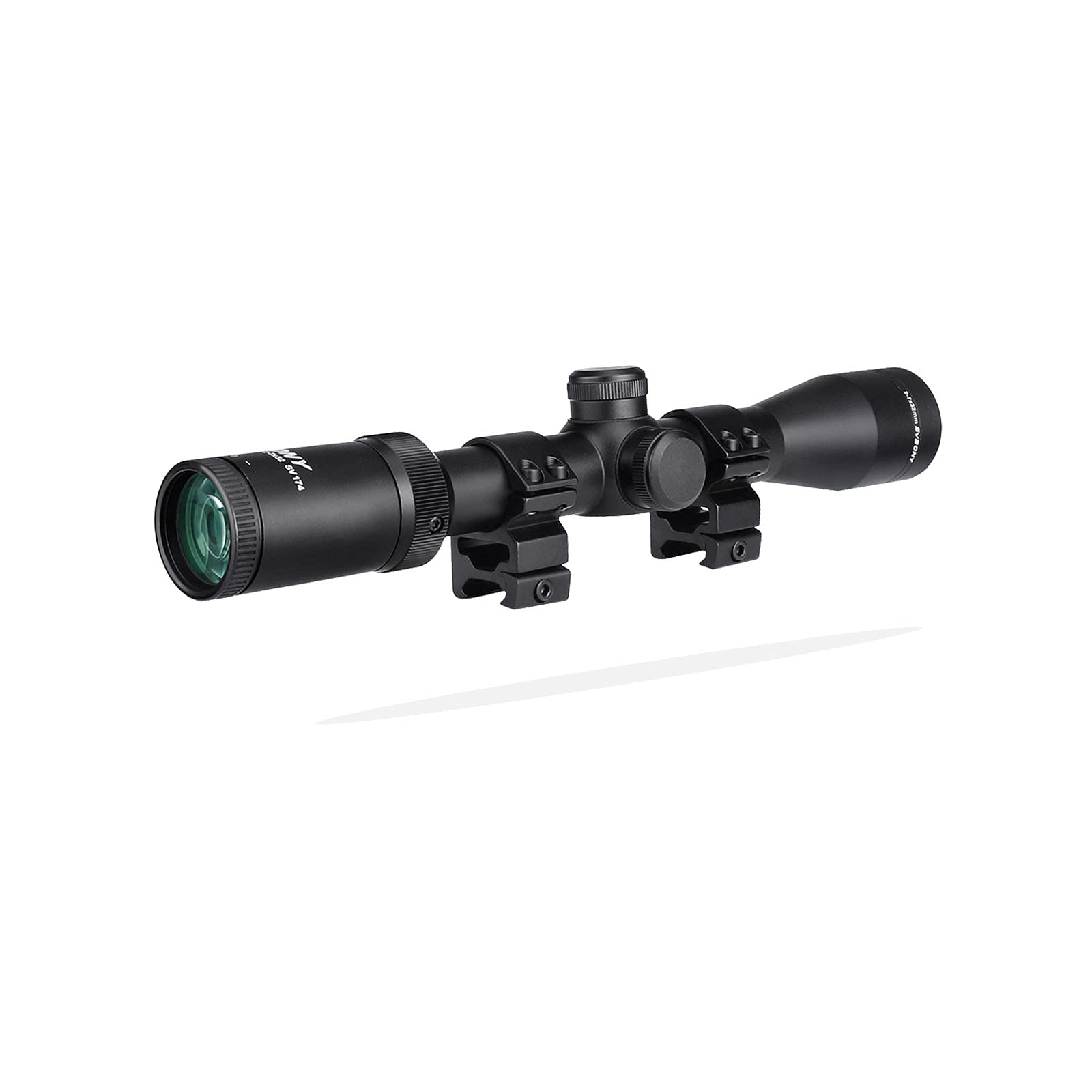SVBONY SV174 Rifle Scope, Hunting Rifle Scope, 2-7x32mm Long Eye Relief Rifle Scope, a Fast-Focus Eyepiece, Medium Profile Scope Mount, SFP Rifle Scopes with Mil-dot Reticle,1 Inch Tube