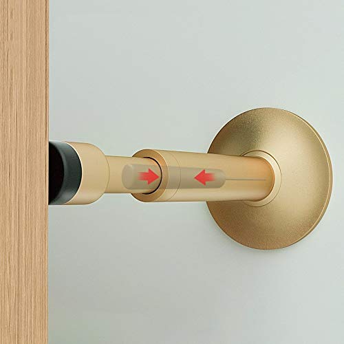 SJYDQ Copper Hydraulic Buffer Silent Door Stop, Floor Door Stop, Wall-Mounted Bumper, Non-Magnetic Door Bumper Hardware