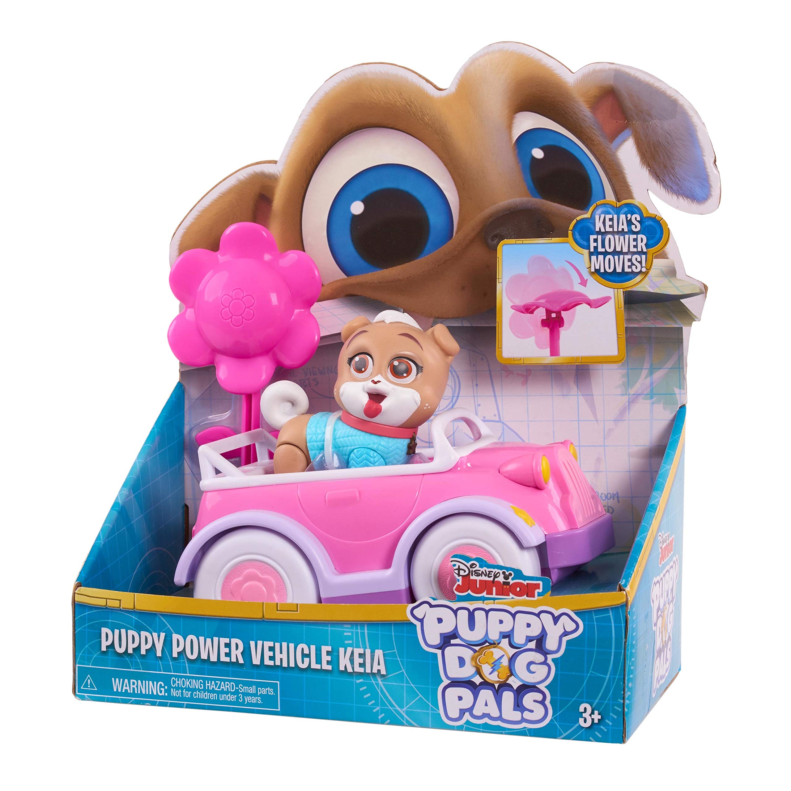 PUPPY DOG PALS Puppy Power Vehicles - Keia, Multi-Color