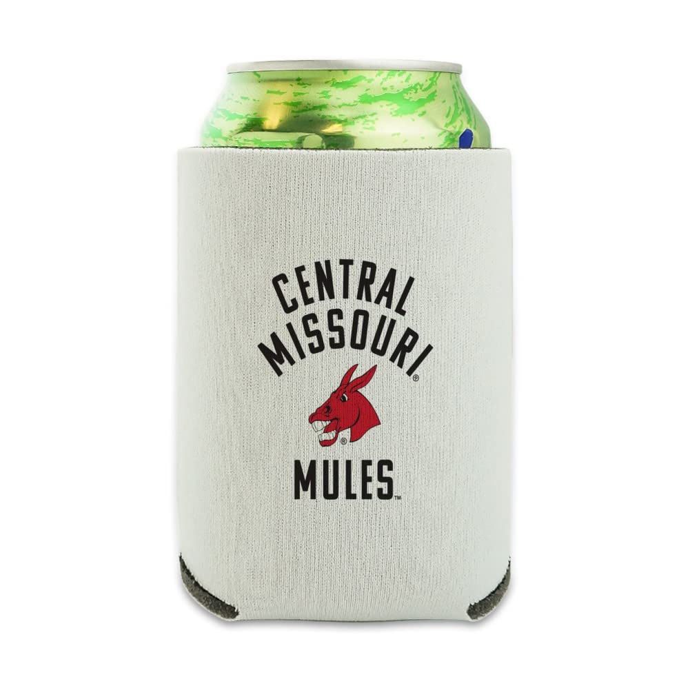 University of Central Missouri Mules Can Cooler - Drink Sleeve Hugger Collapsible Insulator - Beverage Insulated Holder