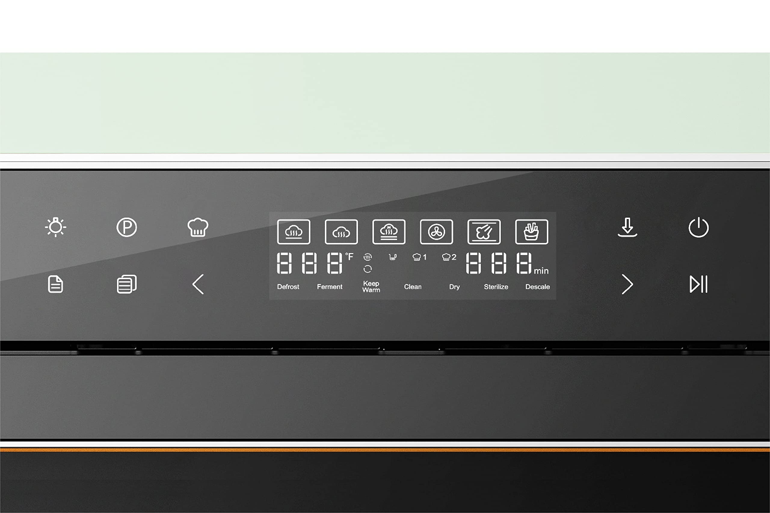 ROBAM 20-in-1 R-BOX CT763 Countertop Convection Oven | Air Fry, Grill, Bake & Steam | Wide Temperature Precision | Spacious Capacity, Ergonomic Design, 30 Built-In Recipes, Water Reminder