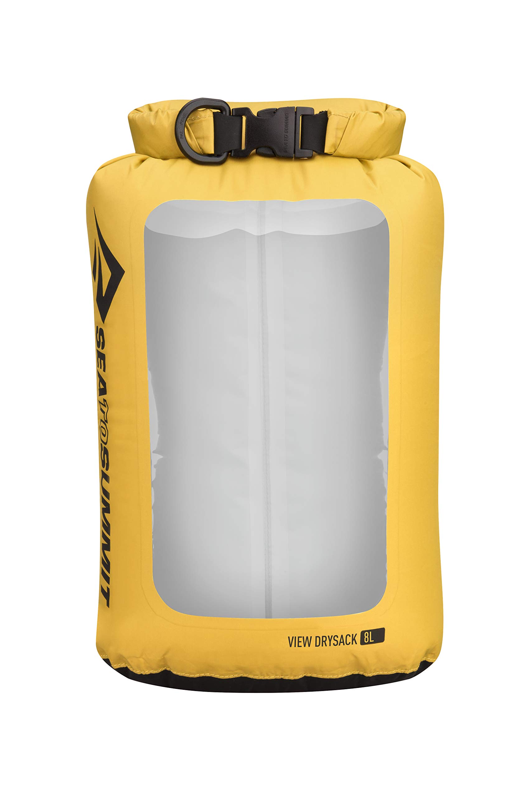 Sea to Summit View Dry Sack, See-Thru Dry Bag, 8 Liter, Yellow