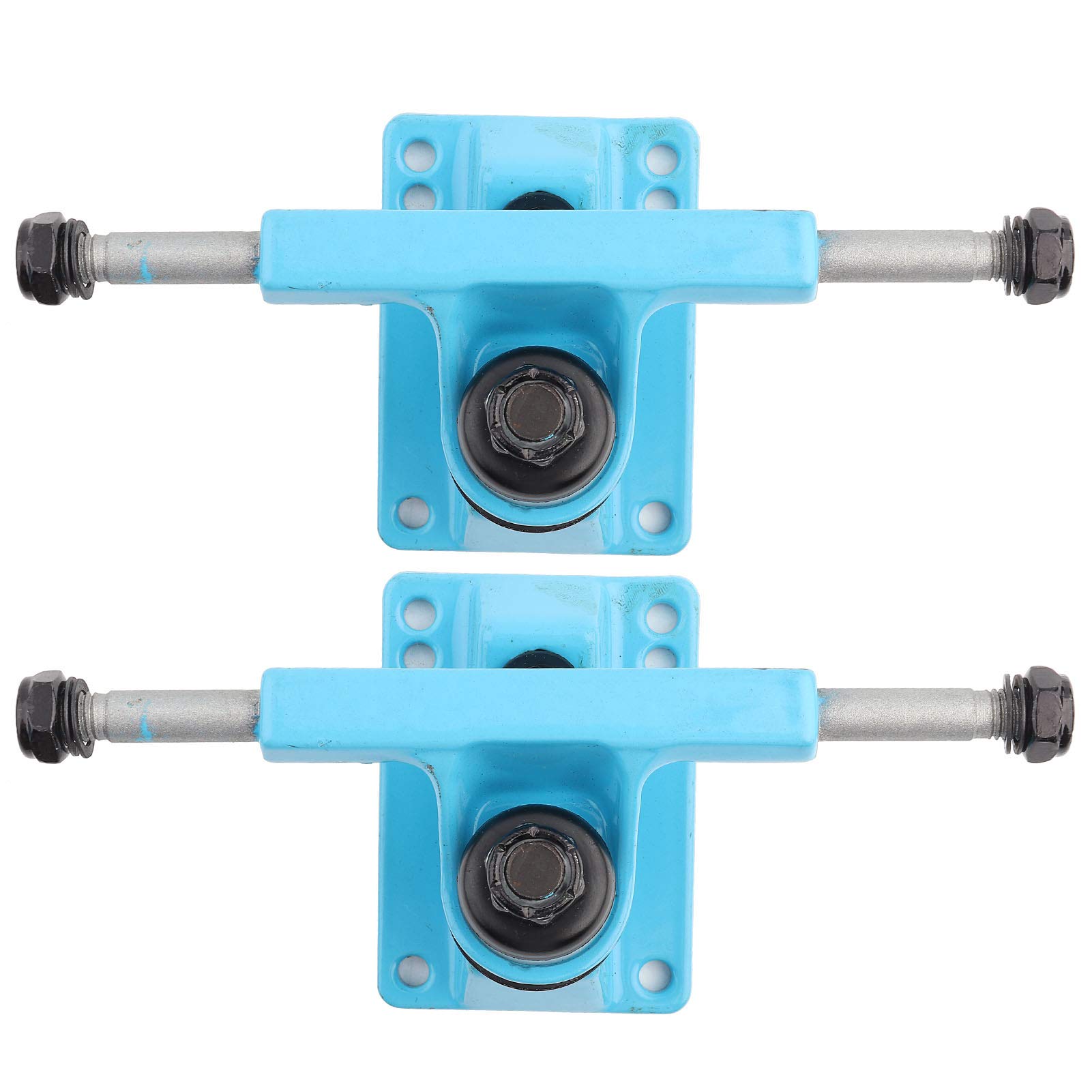 Skateboard Truck,2pcs Skateboard Trucks Combo 3.25inch Wheels ABEC Longboard Skatebaord Accessory(2#)