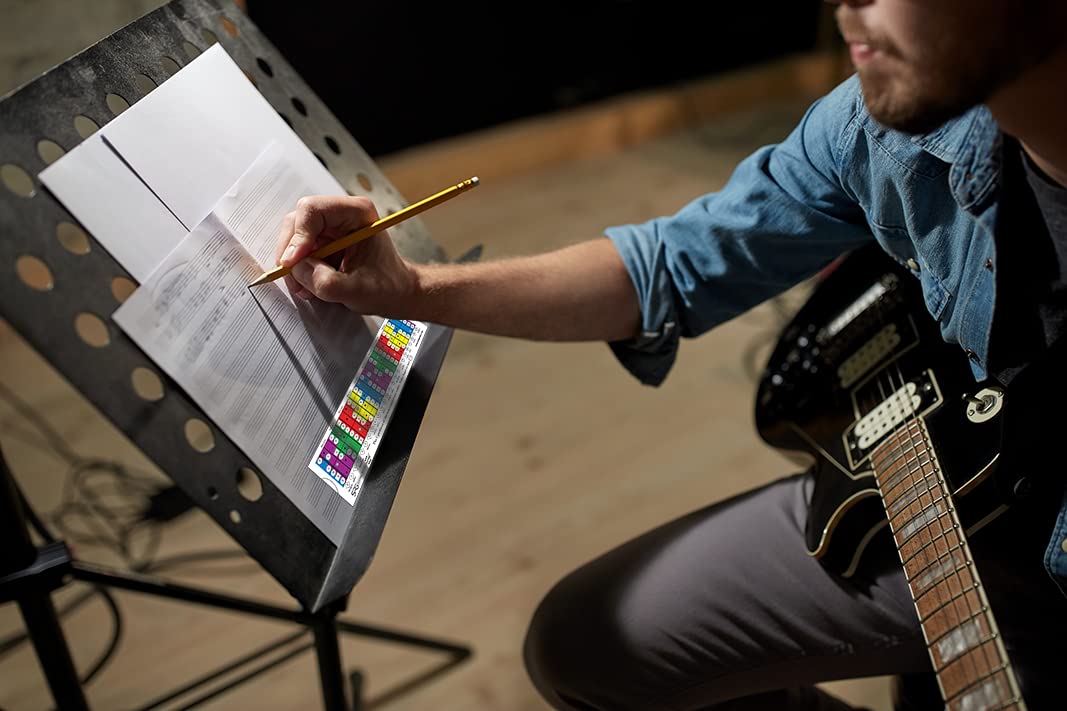 Sliding Ruler for Guitar™: Precision Scale Mastery Tool – Master Pentatonic, Diatonic & Modes with Ease