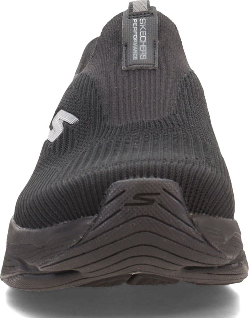 Skechers Men's Max Cushioning Slip-Ins-Athletic Slip-On Running Walking Shoes with Memory Foam Sneaker, Black, 10.5