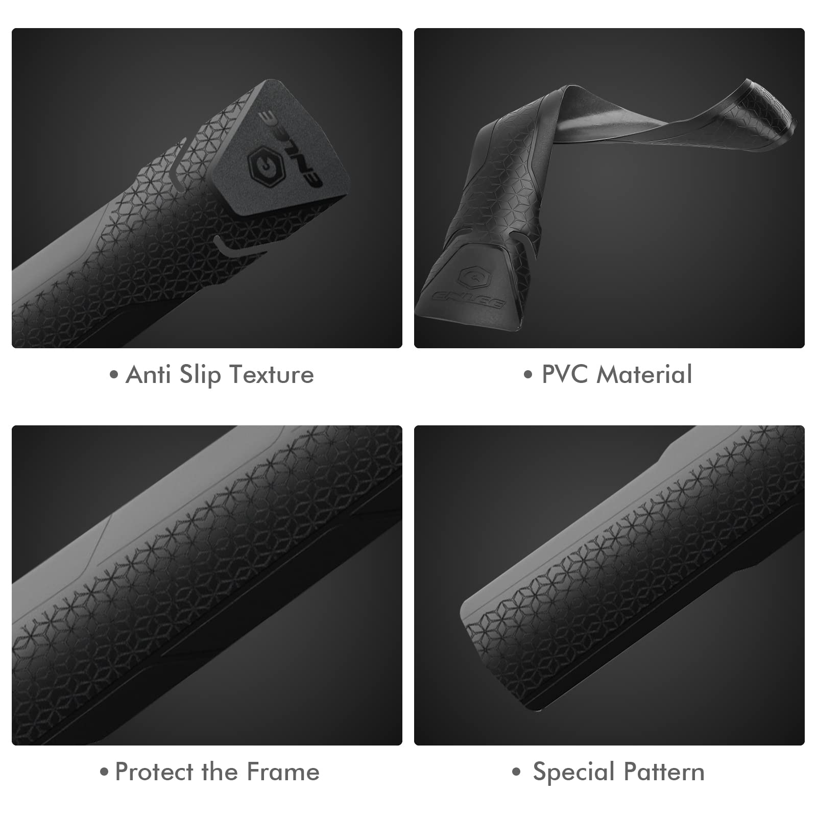 W.Bedraw Snake Pattern Mountain Bike Down Tube Frame Protector, MTB Frame Protection Tape Protect Bikes from Collision and Scratch, Mountain Bike Down Tube Protection Sticker β¦
