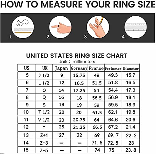 VQYSKO Silver Croissant Braided Twisted Ring fo Woman Man-18K Gold Plated Cute Simple and Elegant StackableStainless Steel Jewelry, Size 11