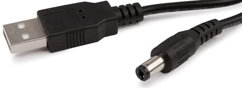 REYTID USB to 5v DC RF Transmitter Power Cable Compatible with Turtle Beach Gaming Headsets - TB450-2170-01