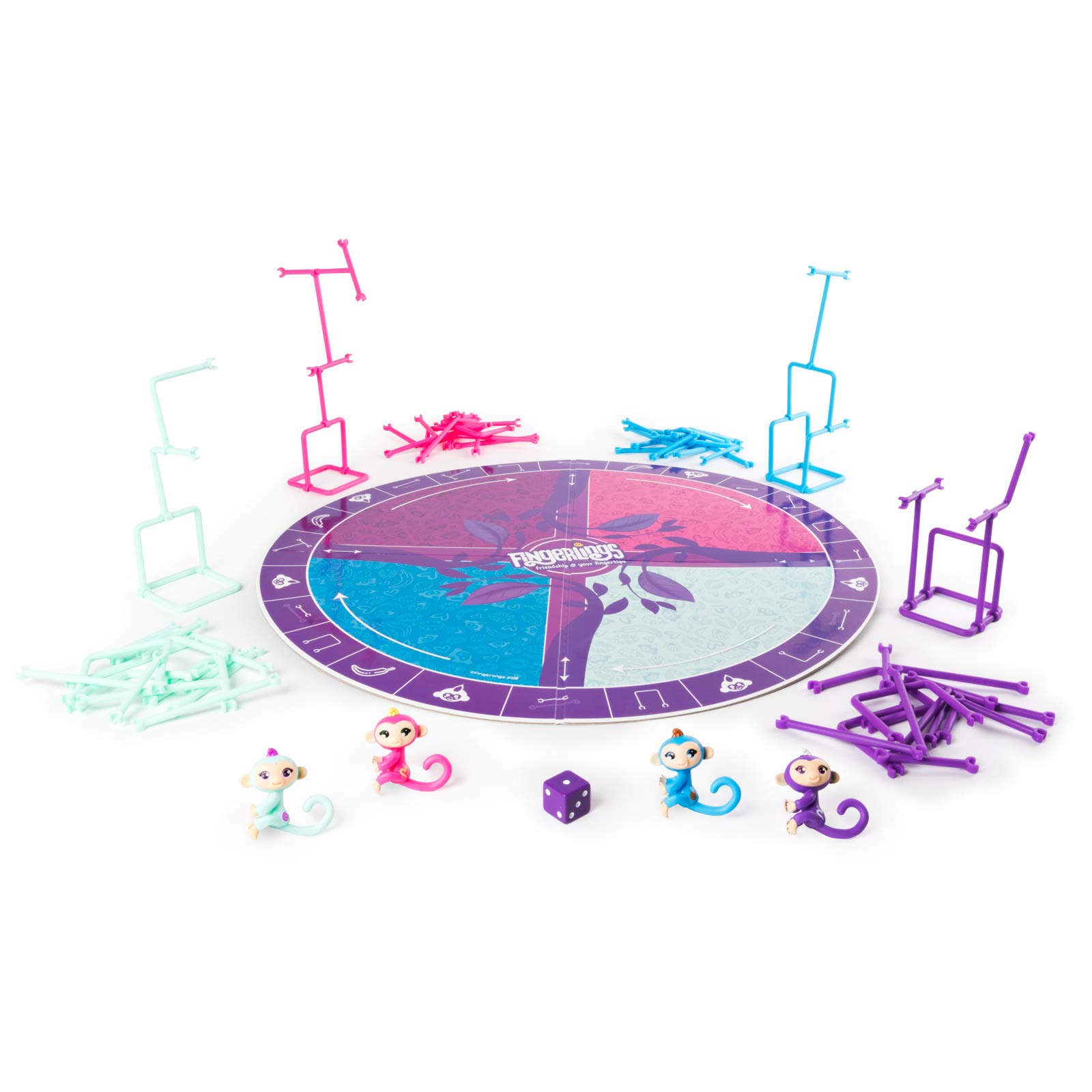 Spin Master Games Cardinal Industries Fingerlings Jungle Gym Fingerlings Board Game (6045182)
