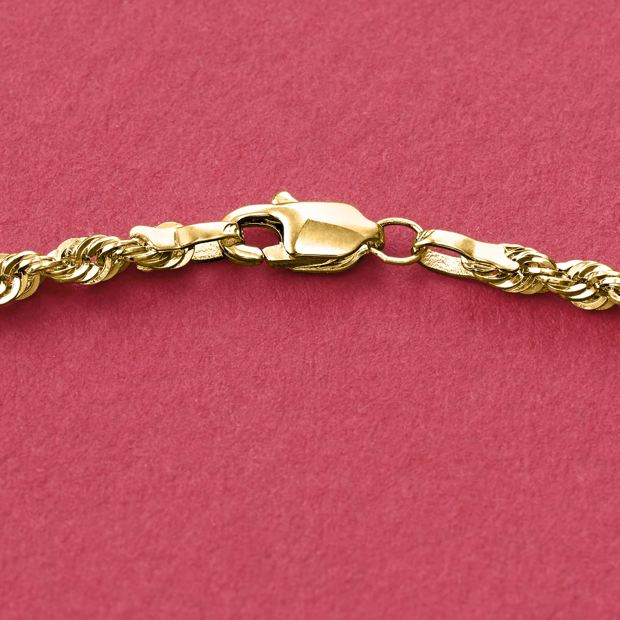 Ross-Simons 14kt Yellow Gold Rope-Chain Necklace