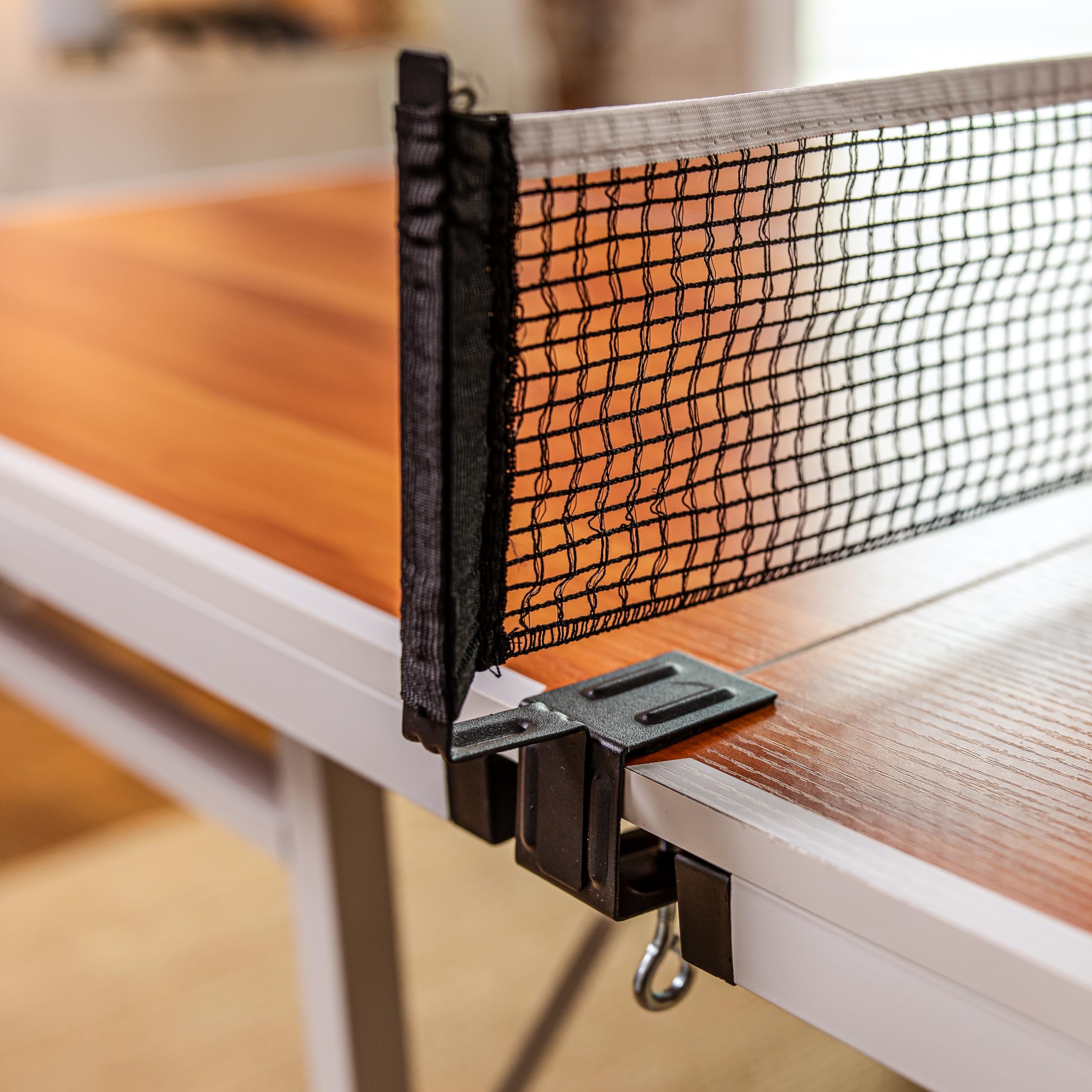 STIGA Space Saver - Mid-Size Portable Table Tennis Table - Compact Storage Fits in Most Closets โ Includes Ping-Pong Net & Post - No Assembly Required