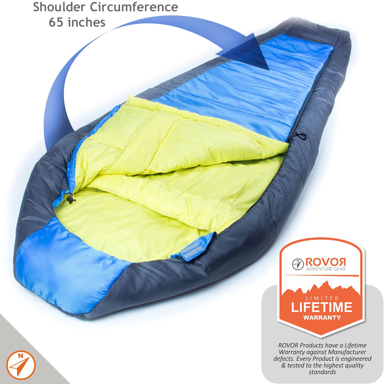 ROVOR Buhl 45 Degree Backpacking Sleeping Bag