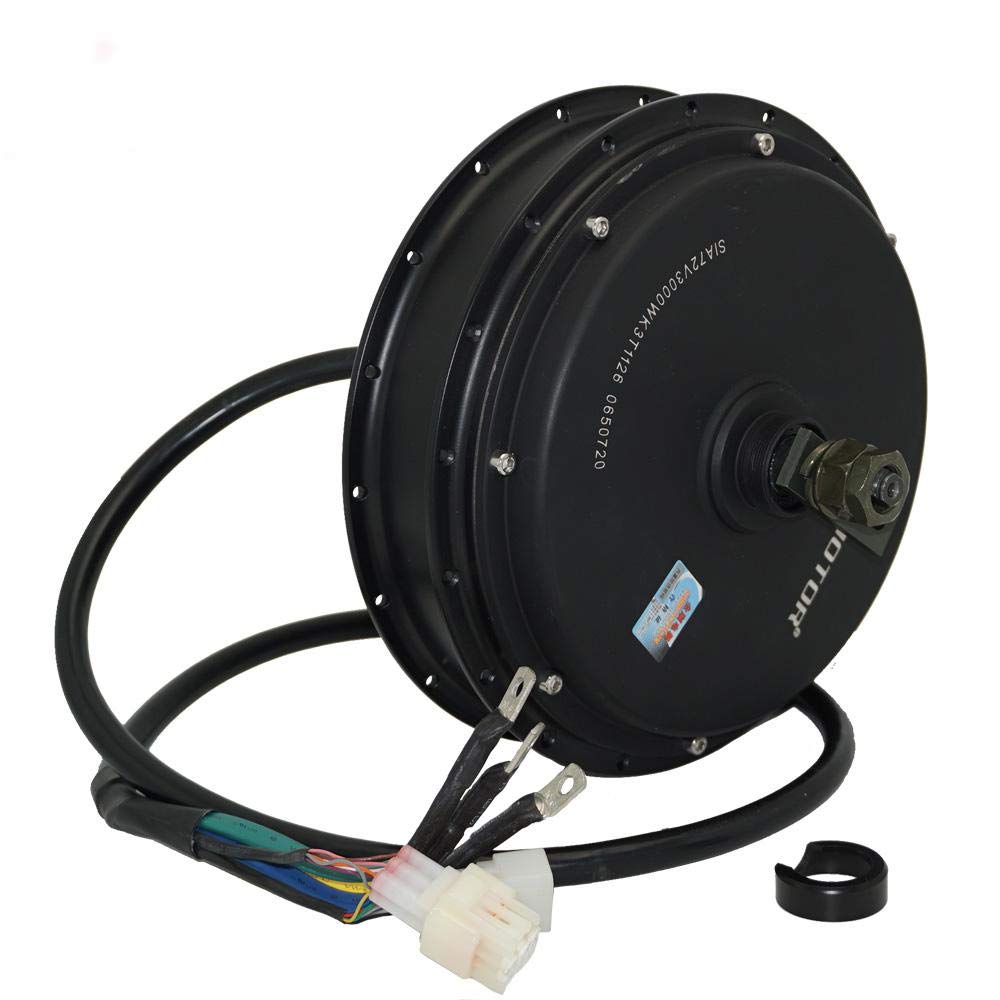 QSMOTOR Electric Bicycle Spoke Hub Motor 3000W 205 50H V3TI 4T 150mm Dropout Brushelss dc BLDC Hub Motor