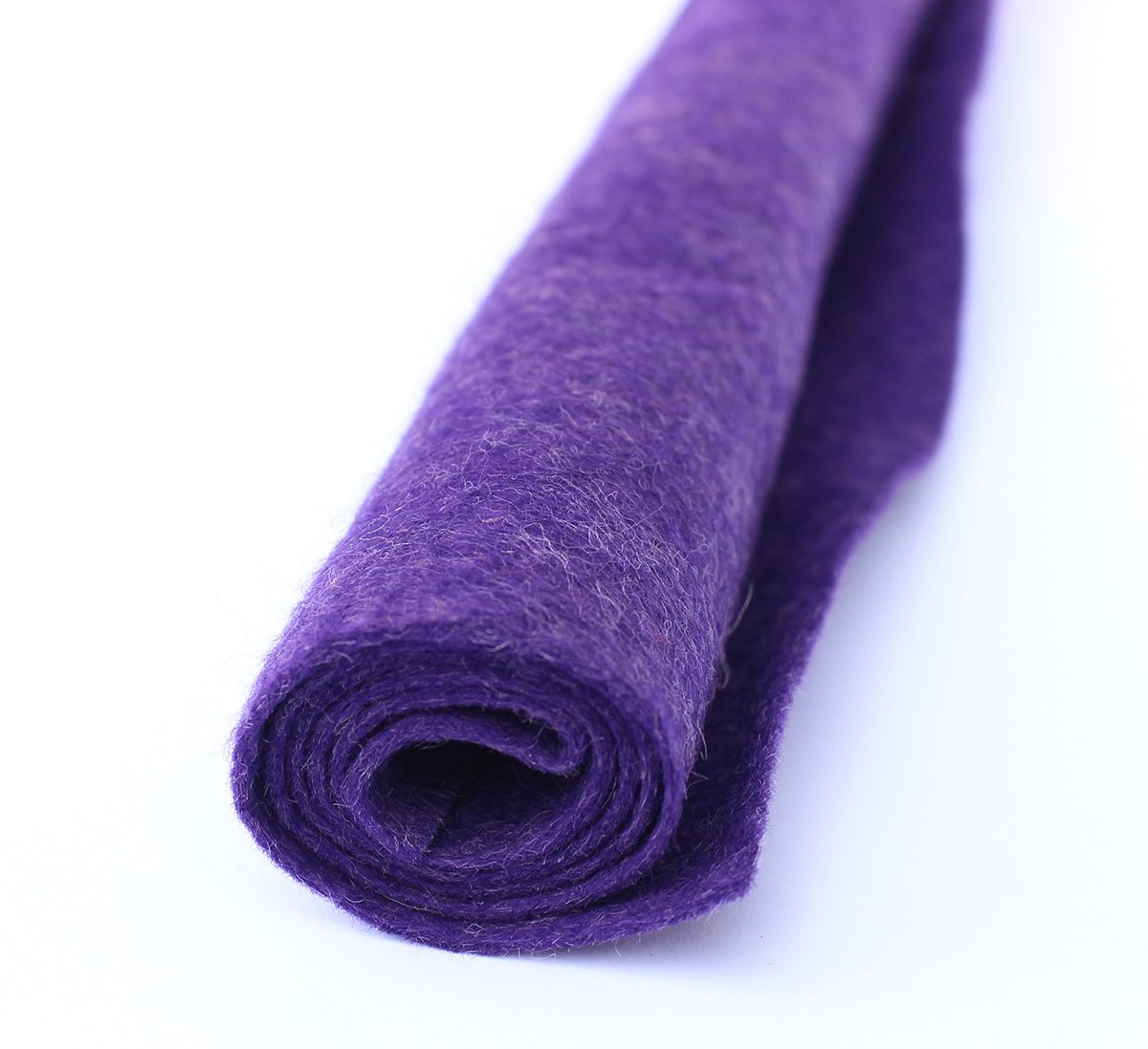 Purple - Grape Jelly Purple - Wool Felt Giant Sheet - 35% Wool Blend - 1 36x36 inch XXL Sheet. National Nonwovens Quality