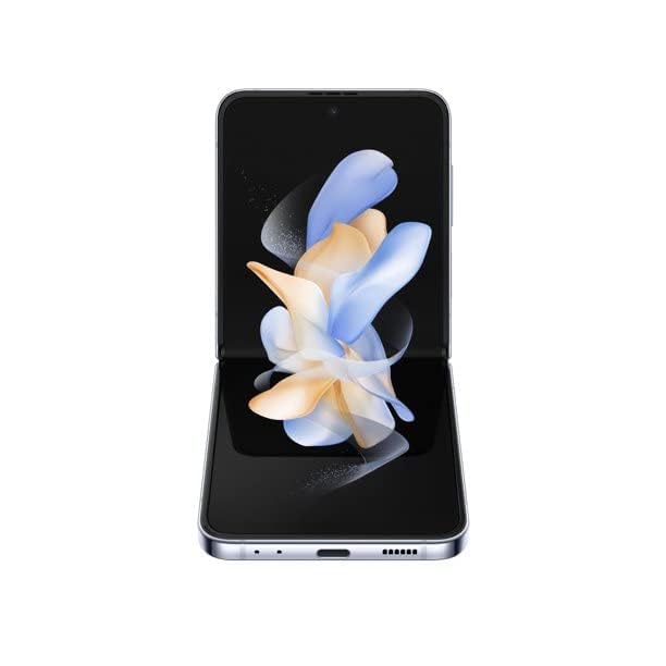 SAMSUNG Galaxy Z Flip 4 Factory Unlocked SM-F721U1 256GB Blue (Renewed)