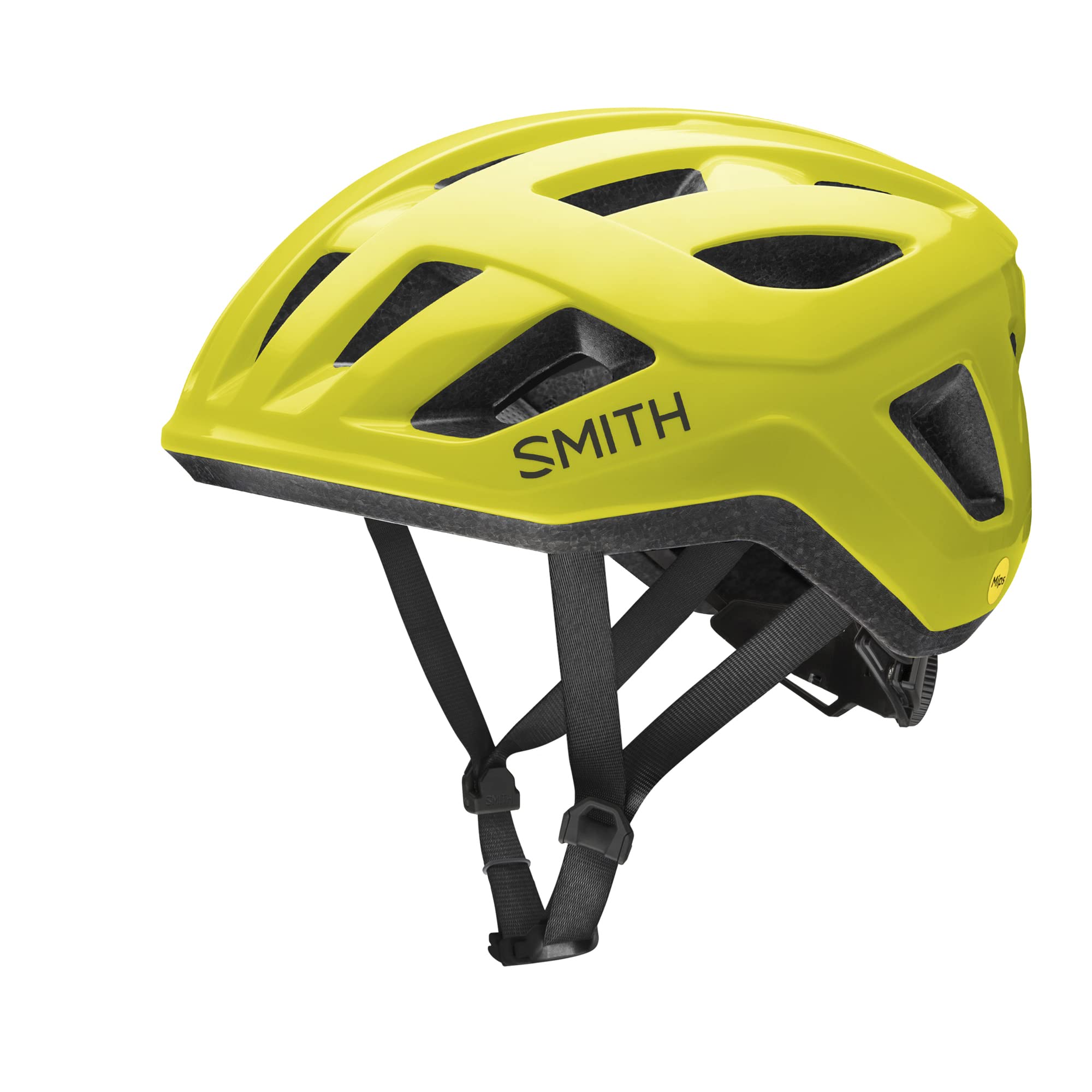 SMITH Signal Cycling Helmet โ Adult Road Bike Helmet with MIPS Technology โ Lightweight Impact Protection for Men & Women โ Neon Yellow, Medium
