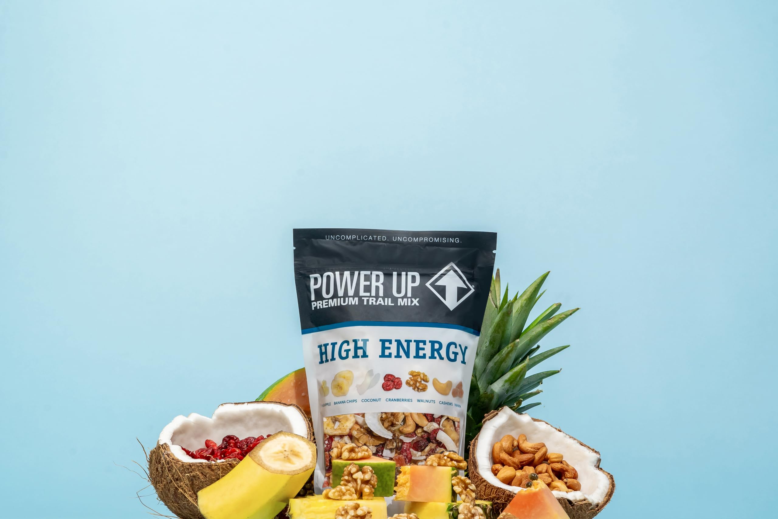 Power Up Premium Trail Mix - High Energy Trail Mix 14oz, Gluten Free, Vegan, Non-GMO