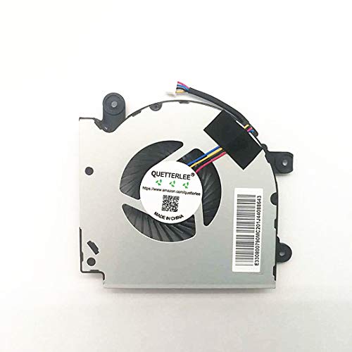 QUETTERLEE Replacement New Laptop GPU Cooling Fan for MSI GF75 Thin 9SC-027 GF75 8RC GF75 8RD GF75 9SC GF75 9SD MS-17F3 MS-17F2 MS-17F1 MS-17F4 MS-17F5 Series PAAD06015SL N416 Fan