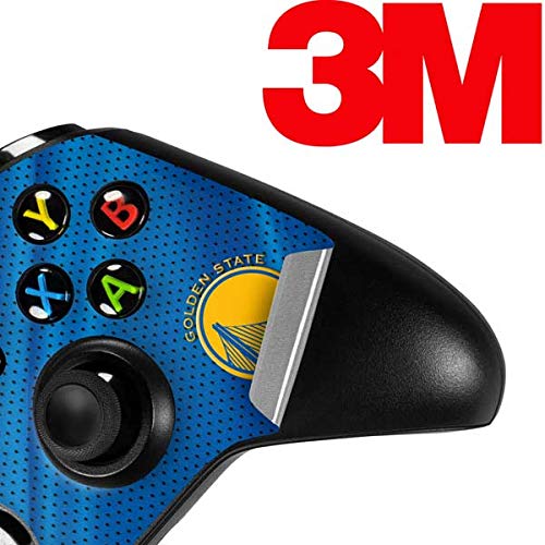 Skinit Decal Gaming Skin compatible with Xbox One S Controller - Officially Licensed NBA Golden State Warriors Jersey Design