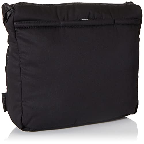 Vera Bradley Women's Cotton Utility Crossbody Purse, Black - Recycled Cotton, One Size
