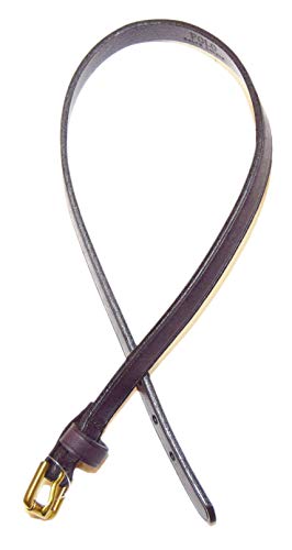 Ralph Lauren Polo Vintage Mens Double Wrap Leather Buckle Bracelet Brown Brass Gift Box