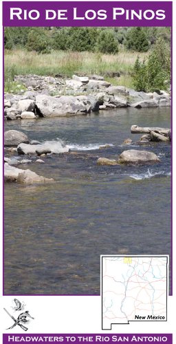 Rio de los Pinos 11x17 Fly Fishing Map