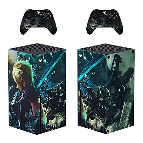 RPG Game X-box-Series-X Skin Set Full Faceplates Skin Console & Controller Decal Stickers (only fit X-box-Series-X )