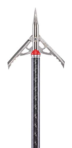 Rage Hypodermic Trypan 2-Blade Crossbow Broadhead, 150 Grain, Silver, 3 Count
