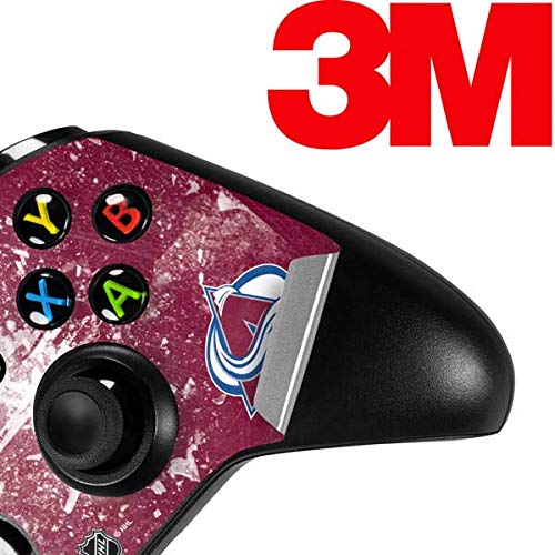 Skinit Decal Gaming Skin Compatible with Xbox One S Controller - Officially Licensed NHL Colorado Avalanche Frozen Design
