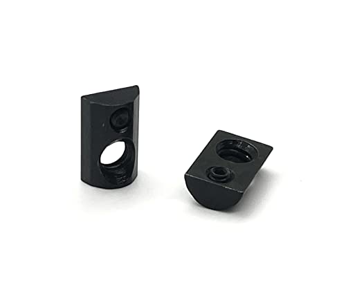 Roll-in T-Nut | Set Screw | 1/4-20 Thread | 10 Series T-Slot | 96 Pack | Compatible with 8020: 3313