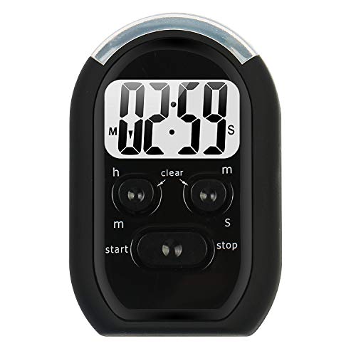 X-WLANG Vibrating Timer,Quiet Timer and 3 in 1 Kitchen Timer with Vibration, Flasher and Beeper for Cooking, Baking, Sports, Games, Yoga, Study, Meditation, Office etc, Awesome and Comfortable Skin.