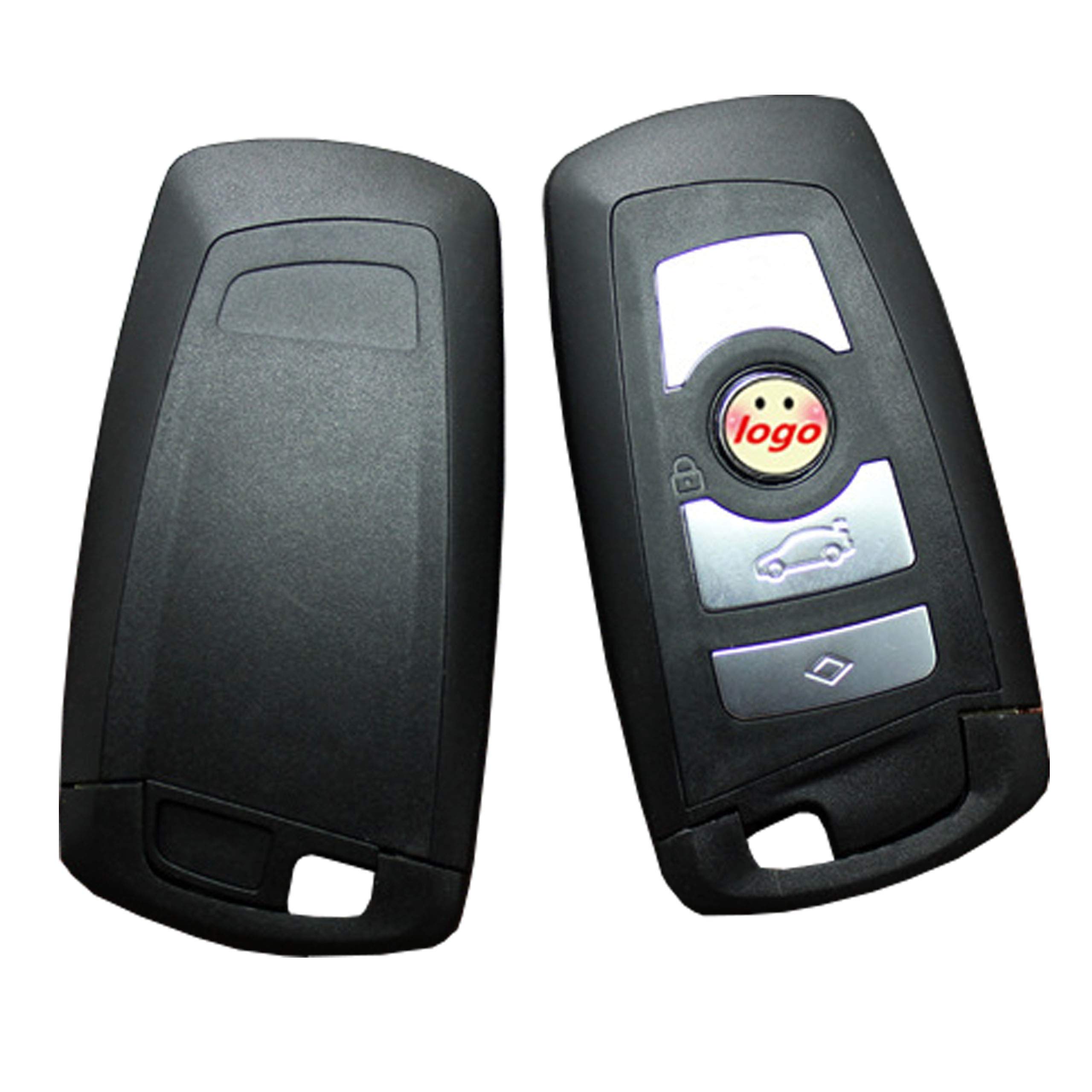 QIXIUBIA Replacement for BMW Key Fob Shell for BMW 3 5 7 Series M3 M5 M6 Z3 Z4 Z8 E81 E46 E39 E63 E38 E83 E53 E36 E85 1996-2012 Smart Keys