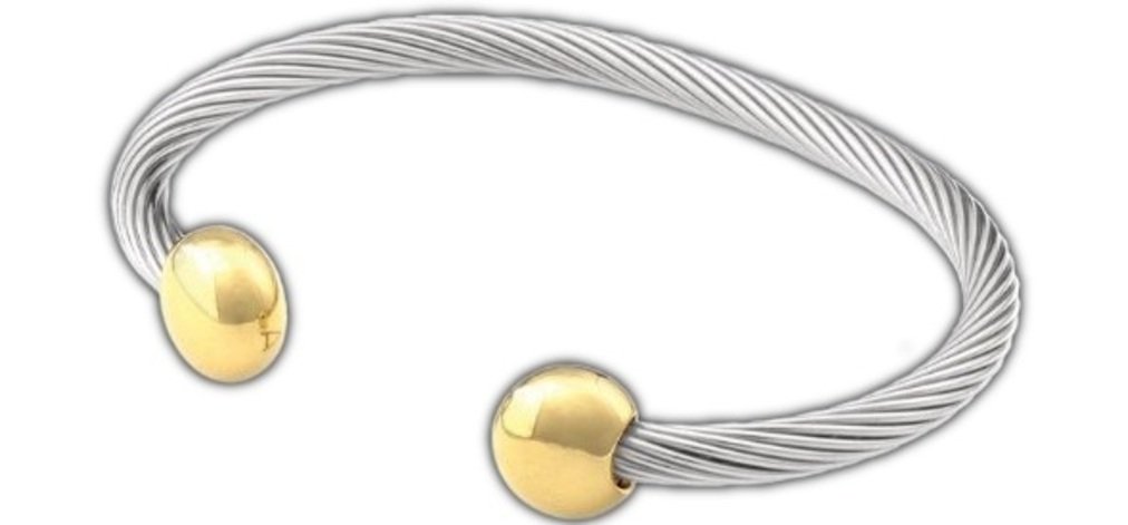 QRAY Q Ray Deluxe Combo Bracelet Q-Ray Q.Ray (7.5 Inches)