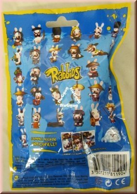 Rabbids - Invade The World / Erobern die Welt - Blind Bag Assortment Approx 2.75" Tall - 10 Single Bags