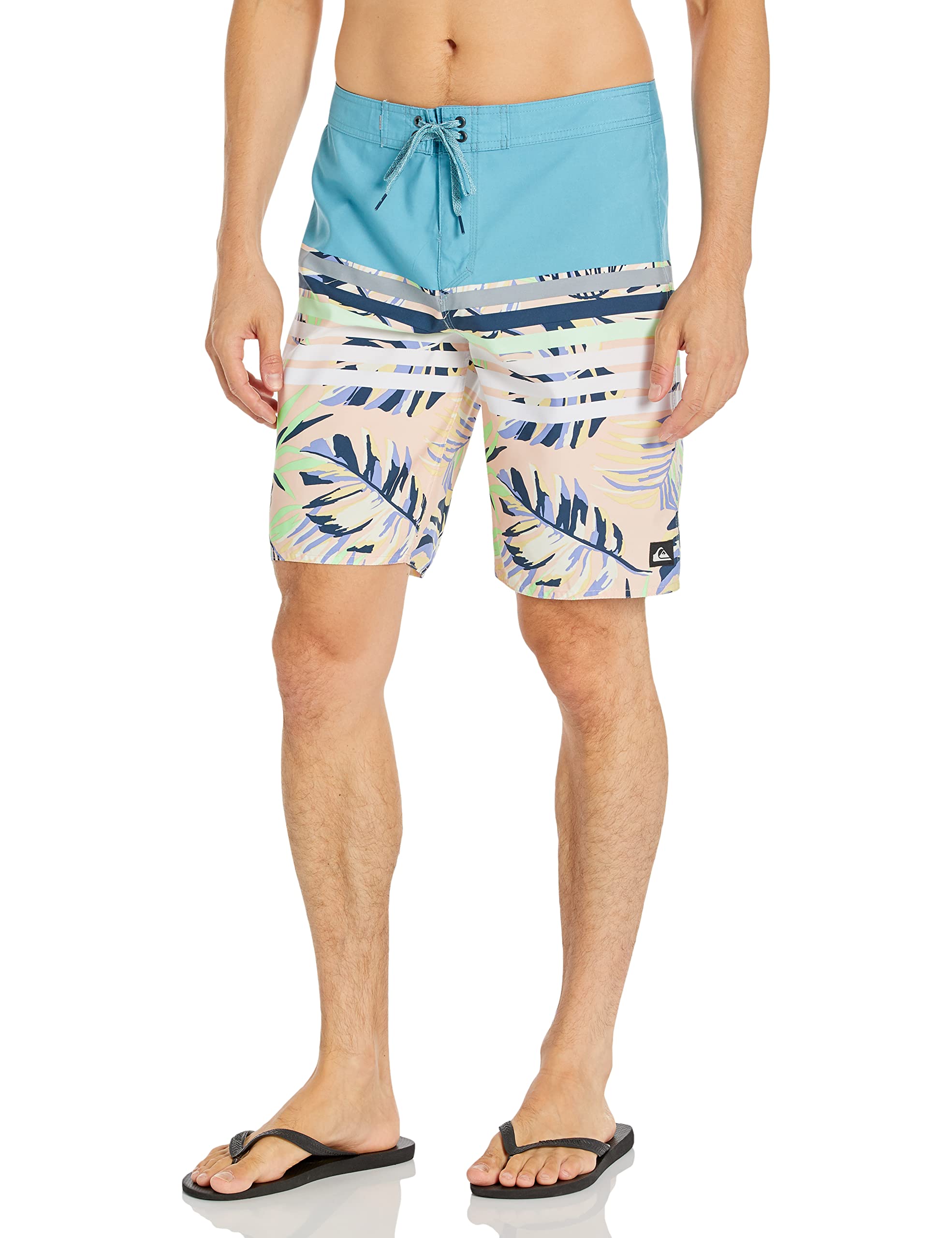 Quiksilver Men's Standard Everyday Swell Vision 20 Boardshort Swim Trunk Bathing Suit, Delph Blue, 33