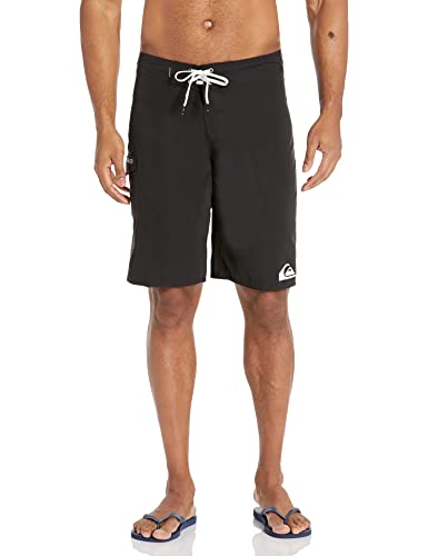 Quiksilver Men's Standard Everyday 22 Inch Boardshort Swim Trunk Bathing Suit, Black, 34