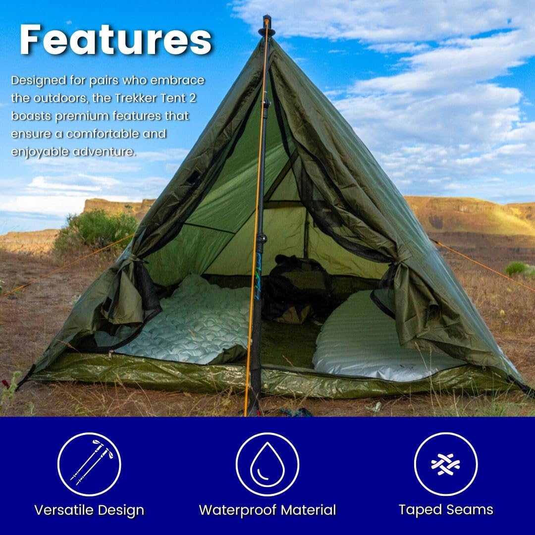 River Country Products Trekking Pole Tent