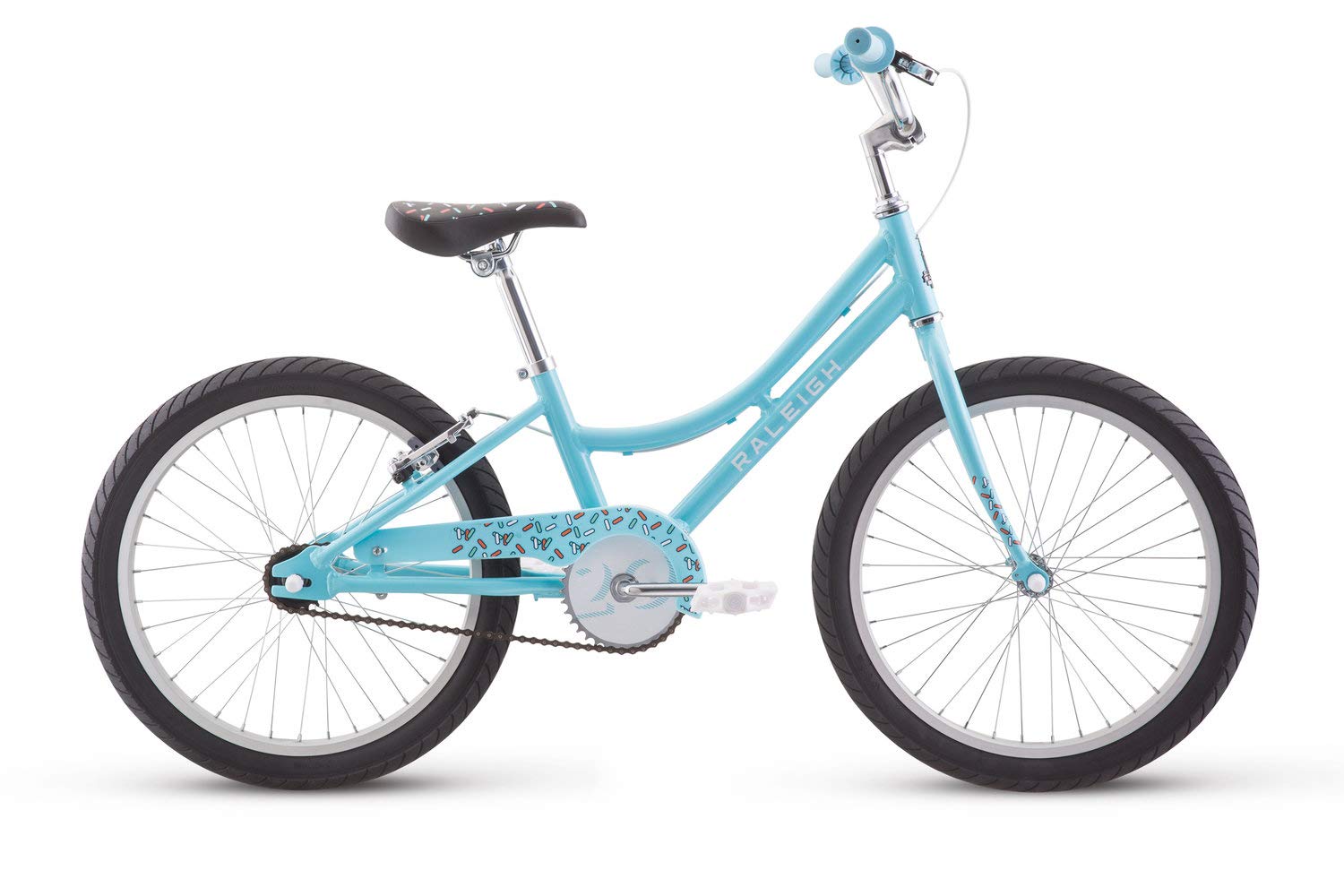 Raleigh Bikes Jazzi 20 Kids Cruiser Bike for Girls Youth 4-8 Years Old