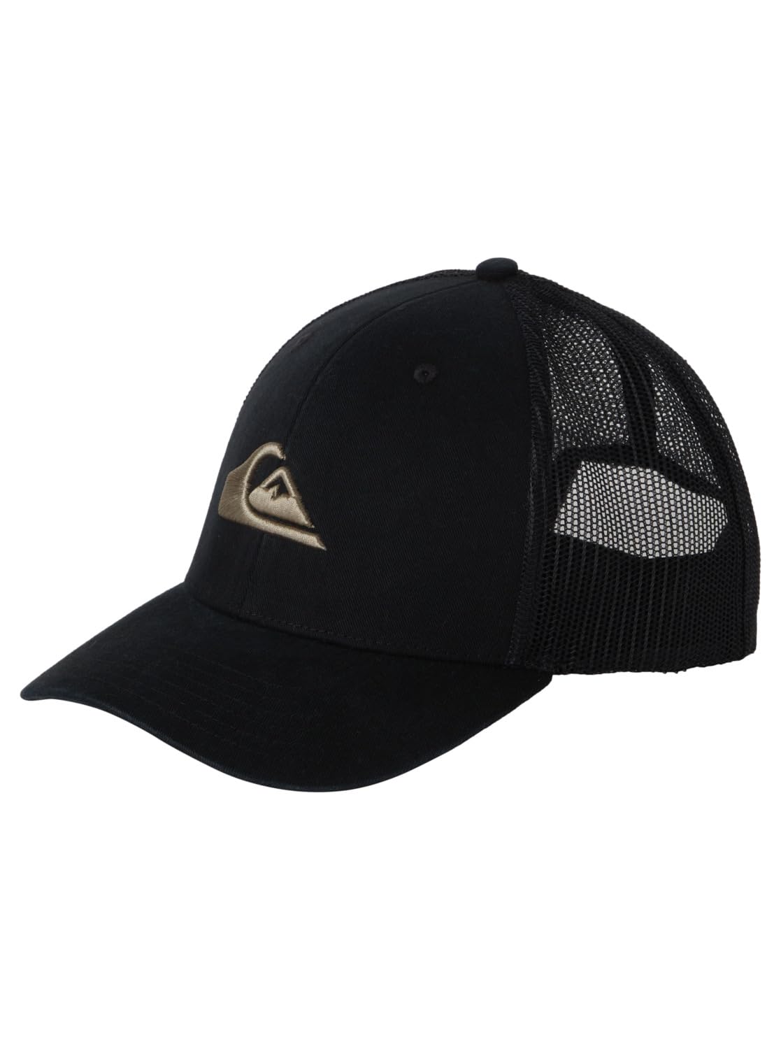 Quiksilver Men's Grounder Trucker Hat, TAOS Taupe, One Size