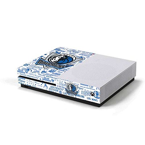 Skinit Decal Gaming Skin for Xbox One S Console - Officially Licensed NBA Dallas Mavericks Historic Blast Design