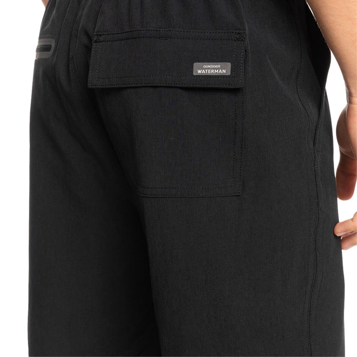 Quiksilver Waterman Men's Hybrid Shorts, Dusk Blue SUVA Amphibian 20, S