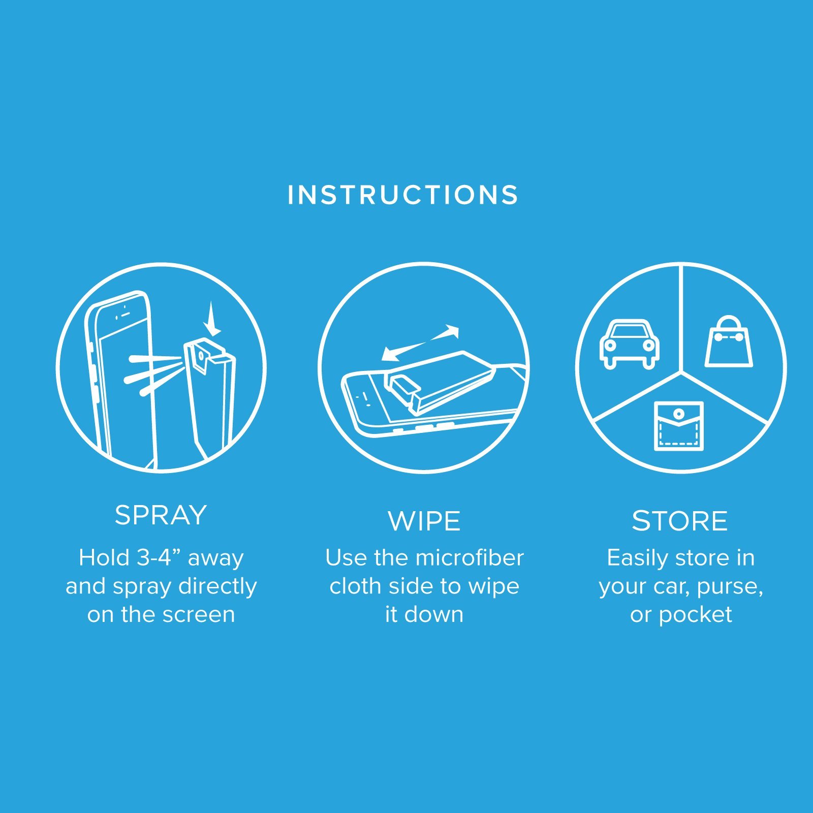 PhoneSoap Shine - 2 in 1 Cell Phone and Screen Cleaner with Attached Microfiber Cloth